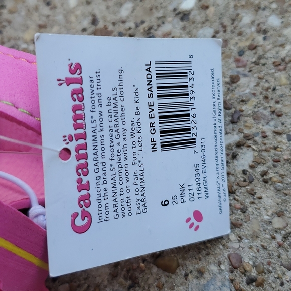 Garanimals | Shoes | Garanimals Pink Flower Eve Sandals Baby 6 | Poshmark